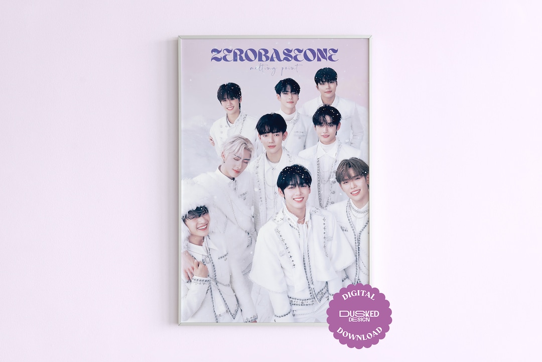 Zerobaseone Poster ZB1 Melting Point Poster Multiple Sizes Available ...