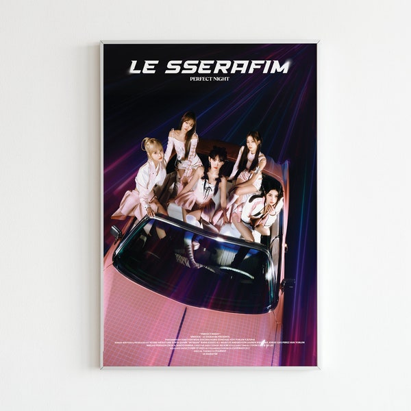 Le Sserafim Poster - Etsy
