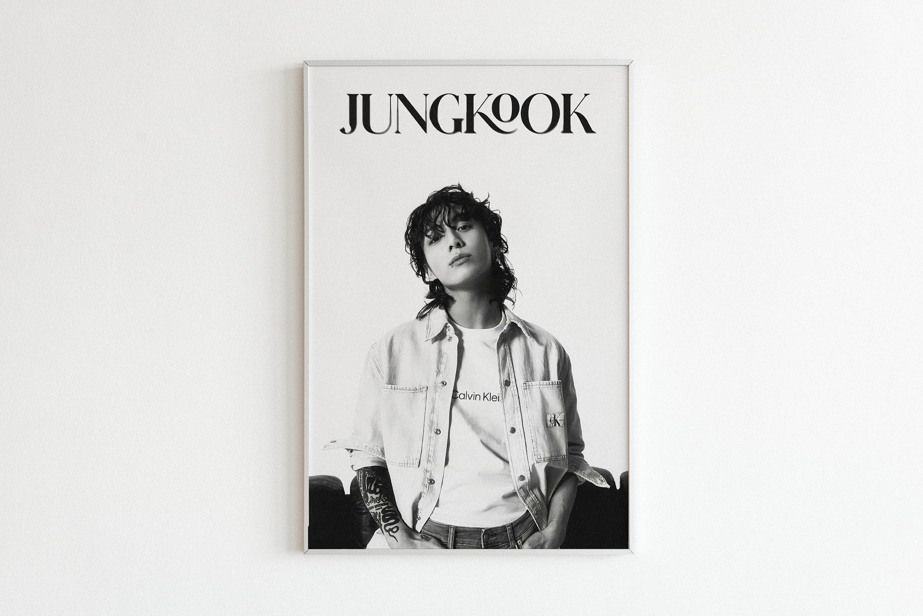 BTS Jungkook Poster Physical Print Multiple Sizes Available K-pop - Etsy