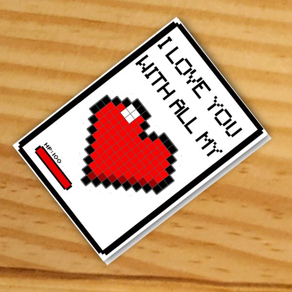 Valentines Day Card - Etsy