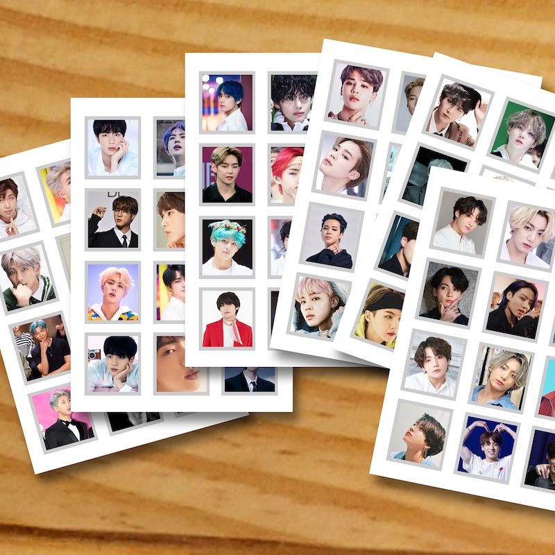 Bts Picture Frame - Etsy