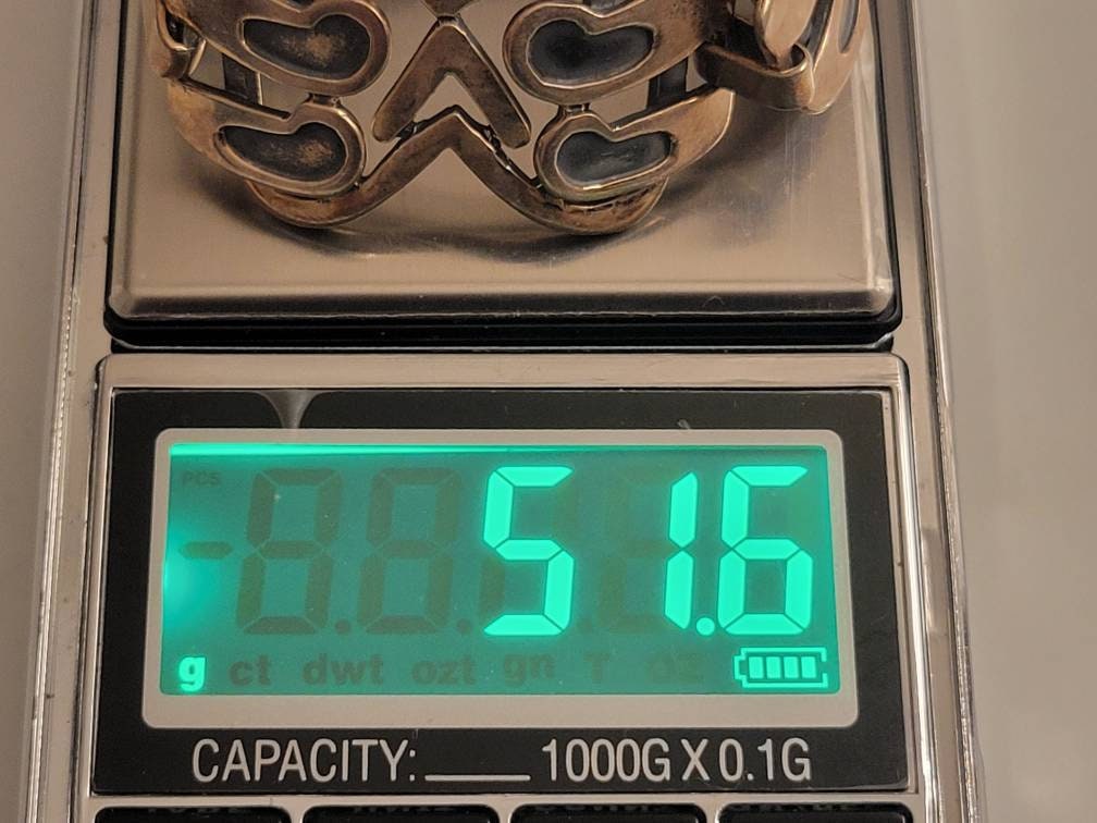 Rare Vintage Pedro Castillo Sterling Silver Mexico Bracelet - Etsy