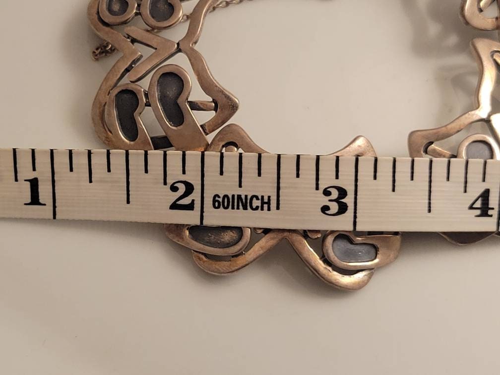 Rare Vintage Pedro Castillo Sterling Silver Mexico Bracelet - Etsy