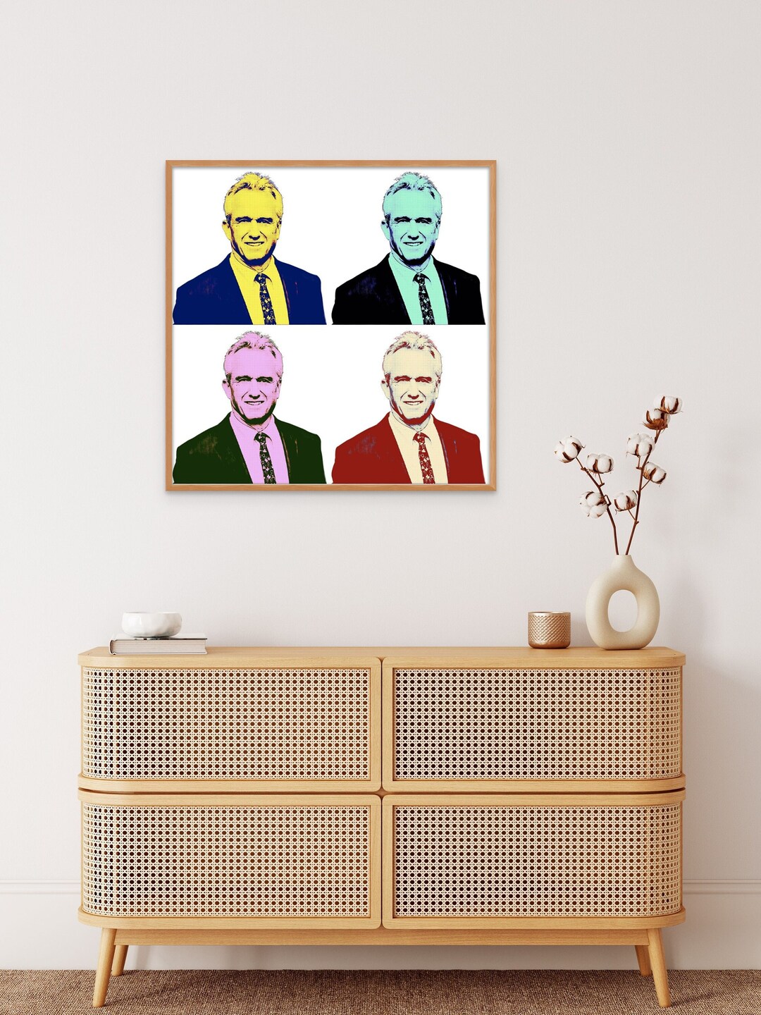 Andy Warhol Inspired Robert F. Kennedy Jr. Art RFK Jr Pop - Etsy