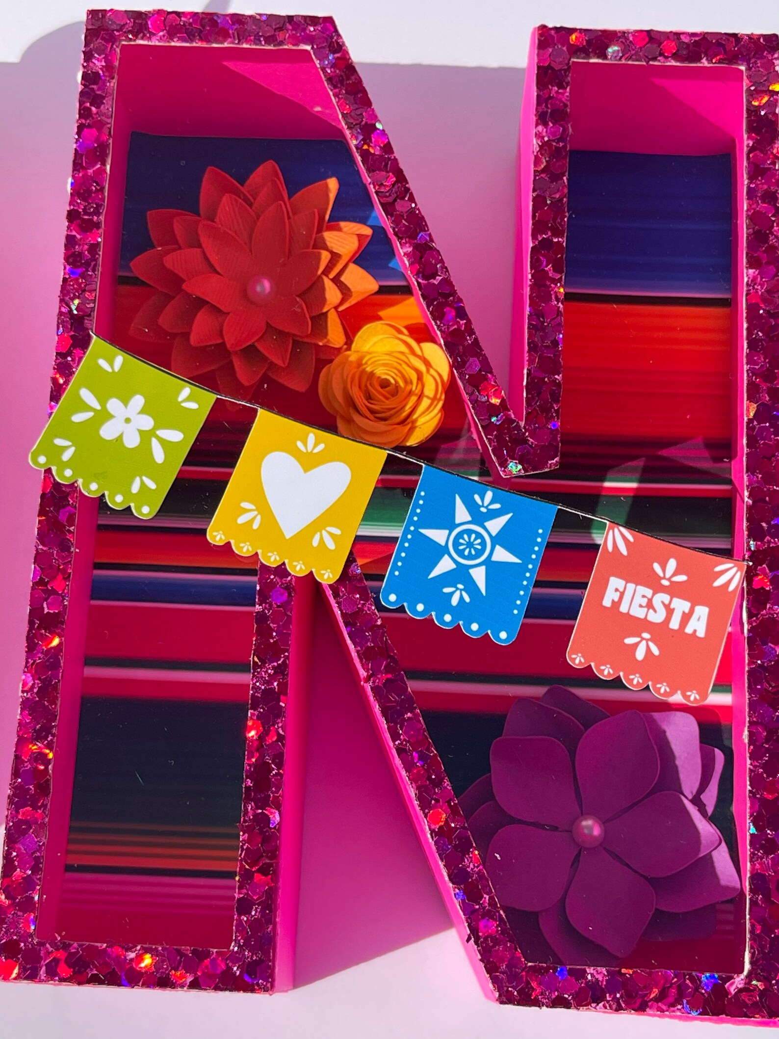 Fiesta 3D Letters Mi Primer Fiesta Fiesta Cumpleaños - Etsy