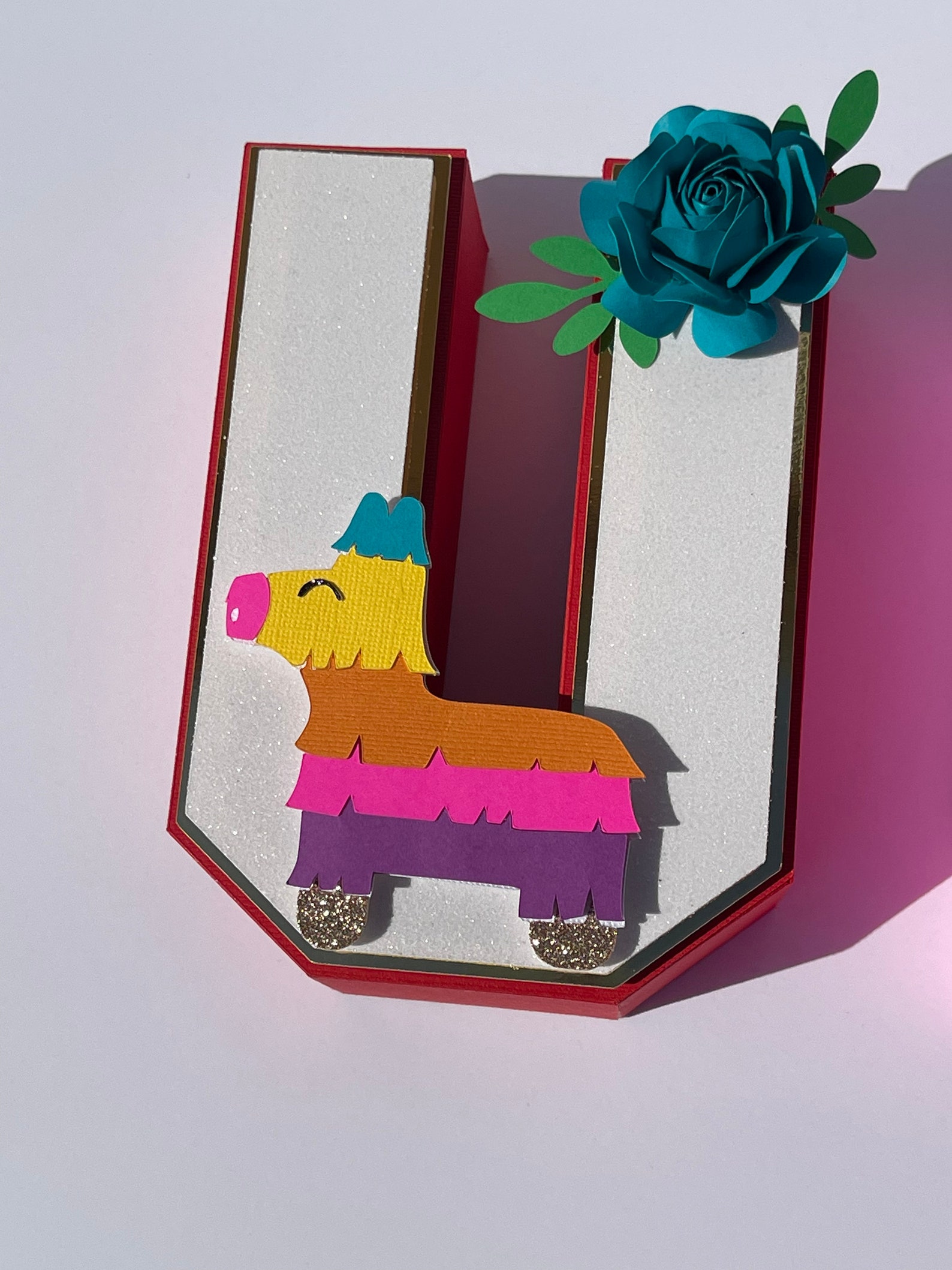 Fiesta 3D Letters Mi Primer Fiesta Fiesta Cumpleaños - Etsy