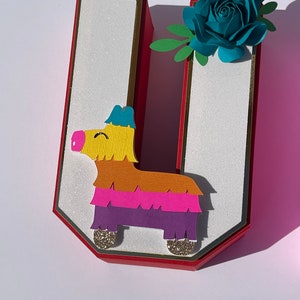 Fiesta 3D Letters, Mi Primer Fiesta, Fiesta Cumpleaños, Mexican Theme ...