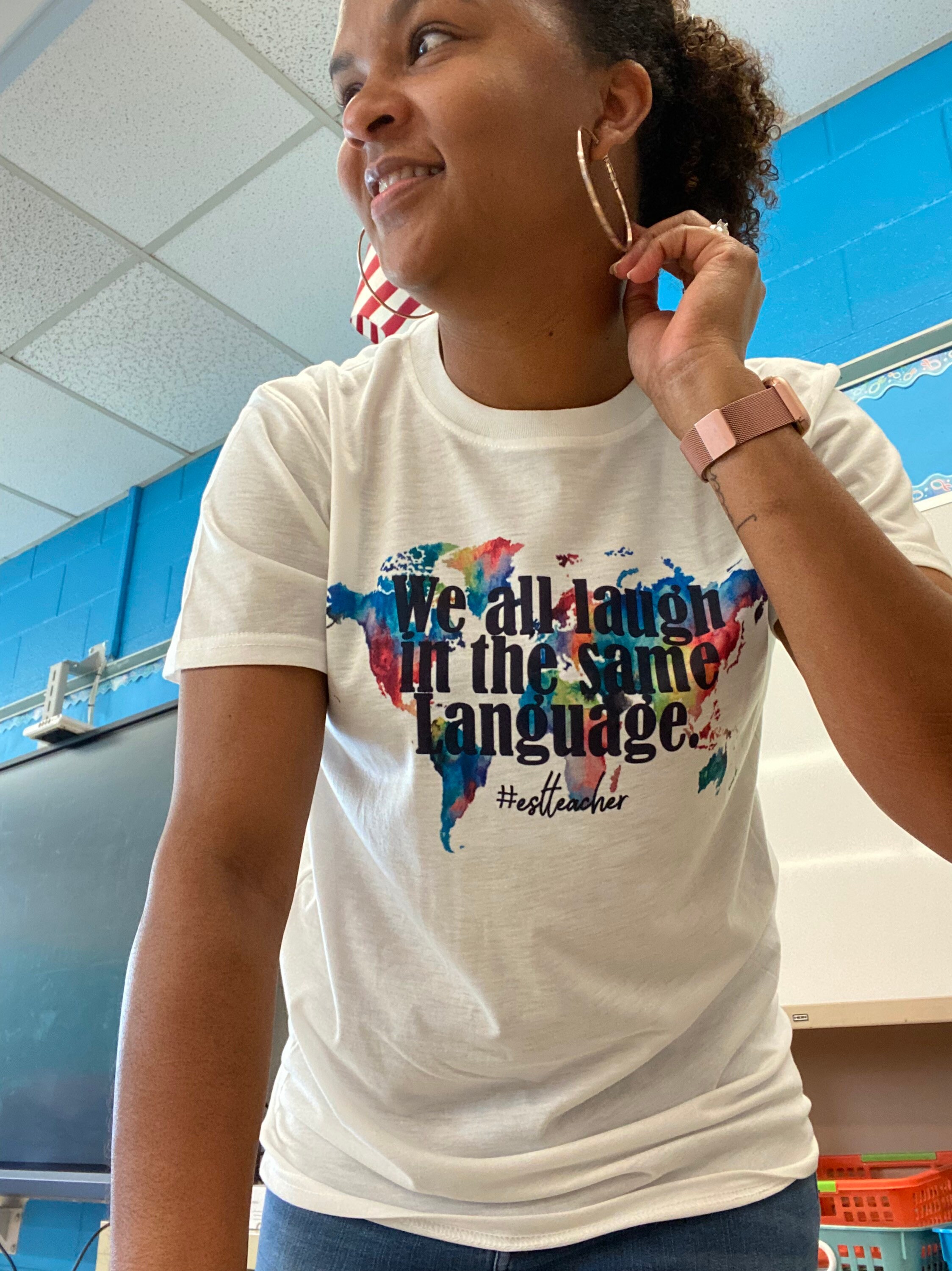 ESL Teacher Shirt, ESOL Shirt, First Day of School Shirt, Team Shirts ...