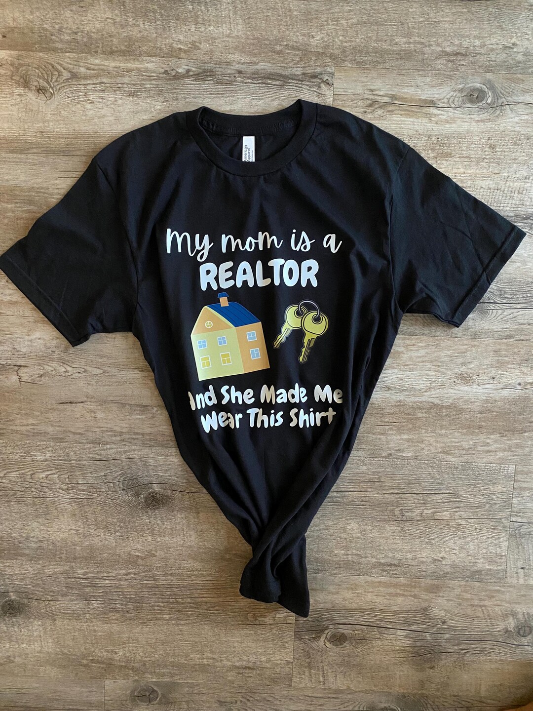 My Mom is a Realtor Shirt, Funny Real Estate Agent Gift - Etsy
