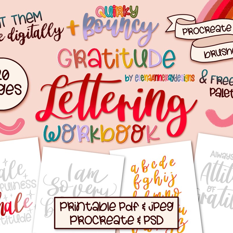 Procreate Workbook - Etsy