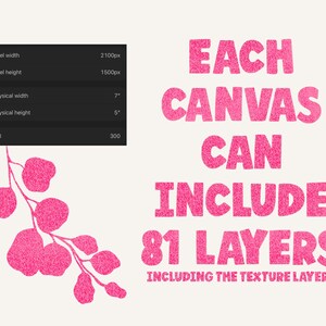 Preset Procreate Canvases With Textured Layers, Easy to Use Paper ...