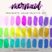 6 Procreate Color Palettes, Mermaid Procreate Color Palette, Ocean ...