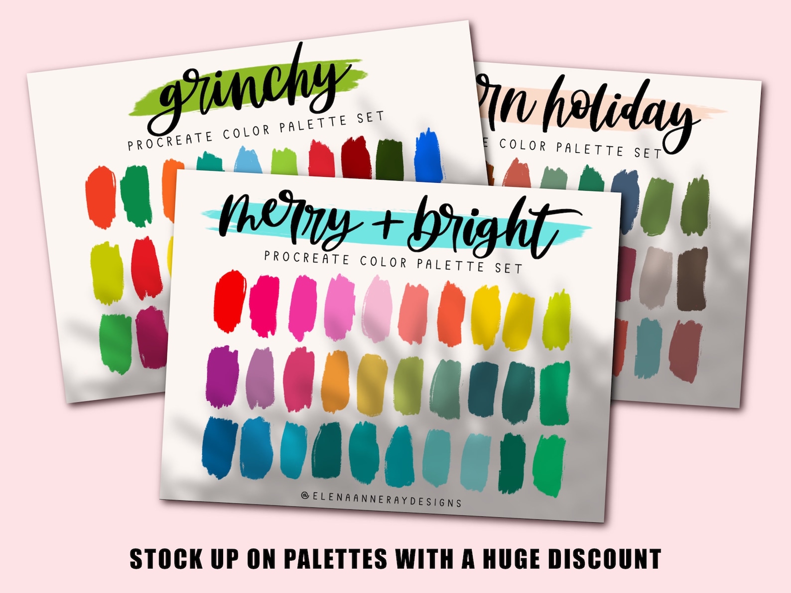 Procreate Color Palette Bundle With Hundreds Of Palettes And Thousands Of Colors For Color Picking