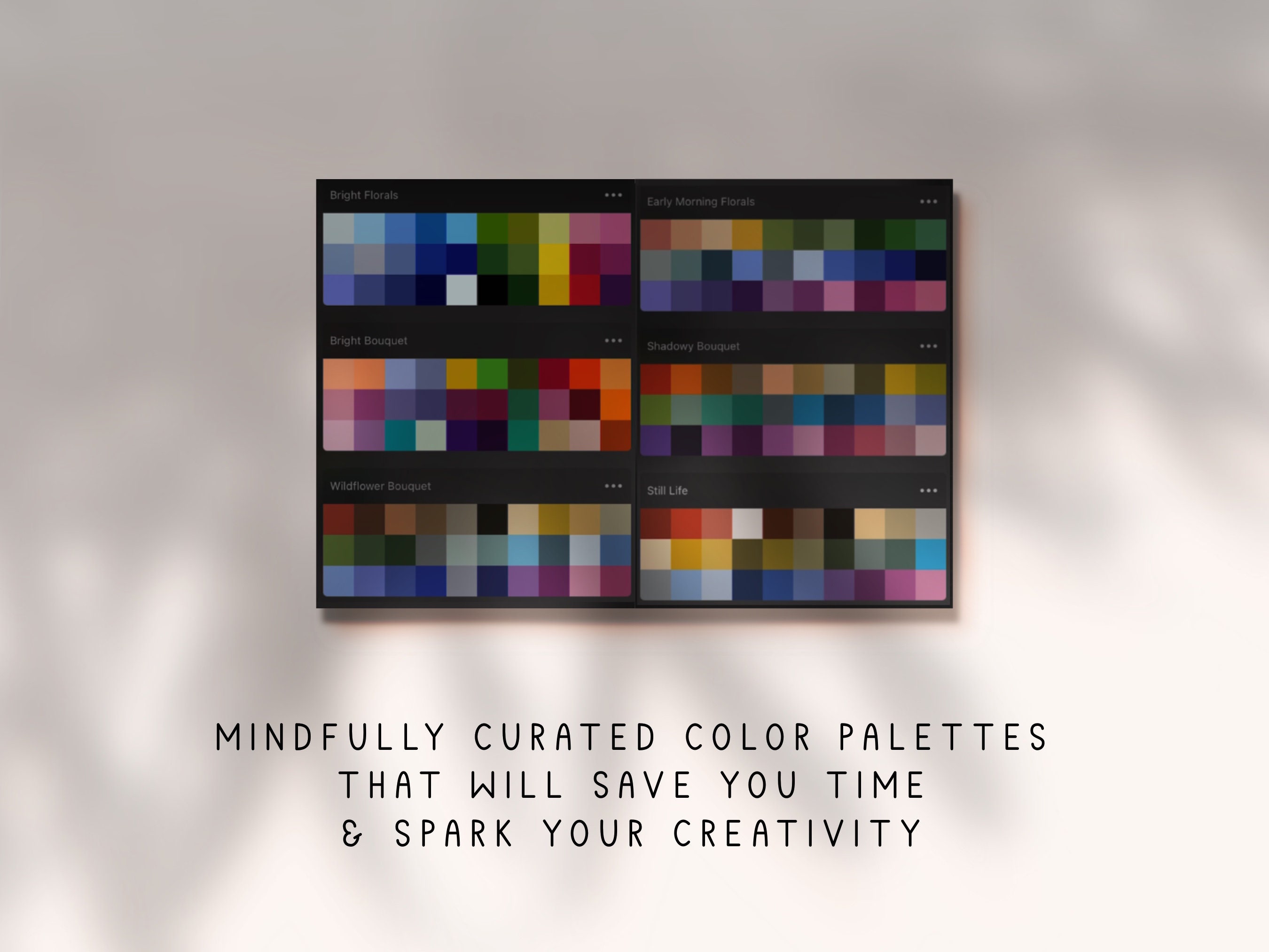 6 Procreate Color Palettes Gradient Procreate Color Palette - Etsy Canada
