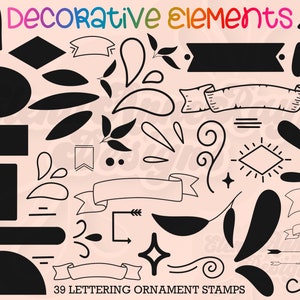 Basic Lettering Brushes, Beginner Procreate Bundle, Procreate Grid Builder, Glitter Brush ...