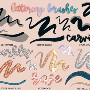 Procreate Brushes | Procreate Grid Builder | Glitter Brush | Lettering Grids & Compositions ...