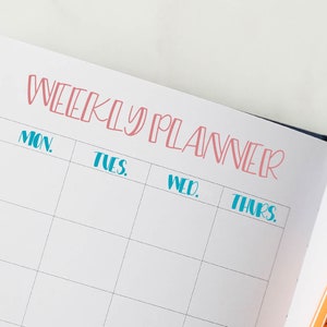 Back to School Font Bundle for Note-taking, Planners, Worksheet Designs ...