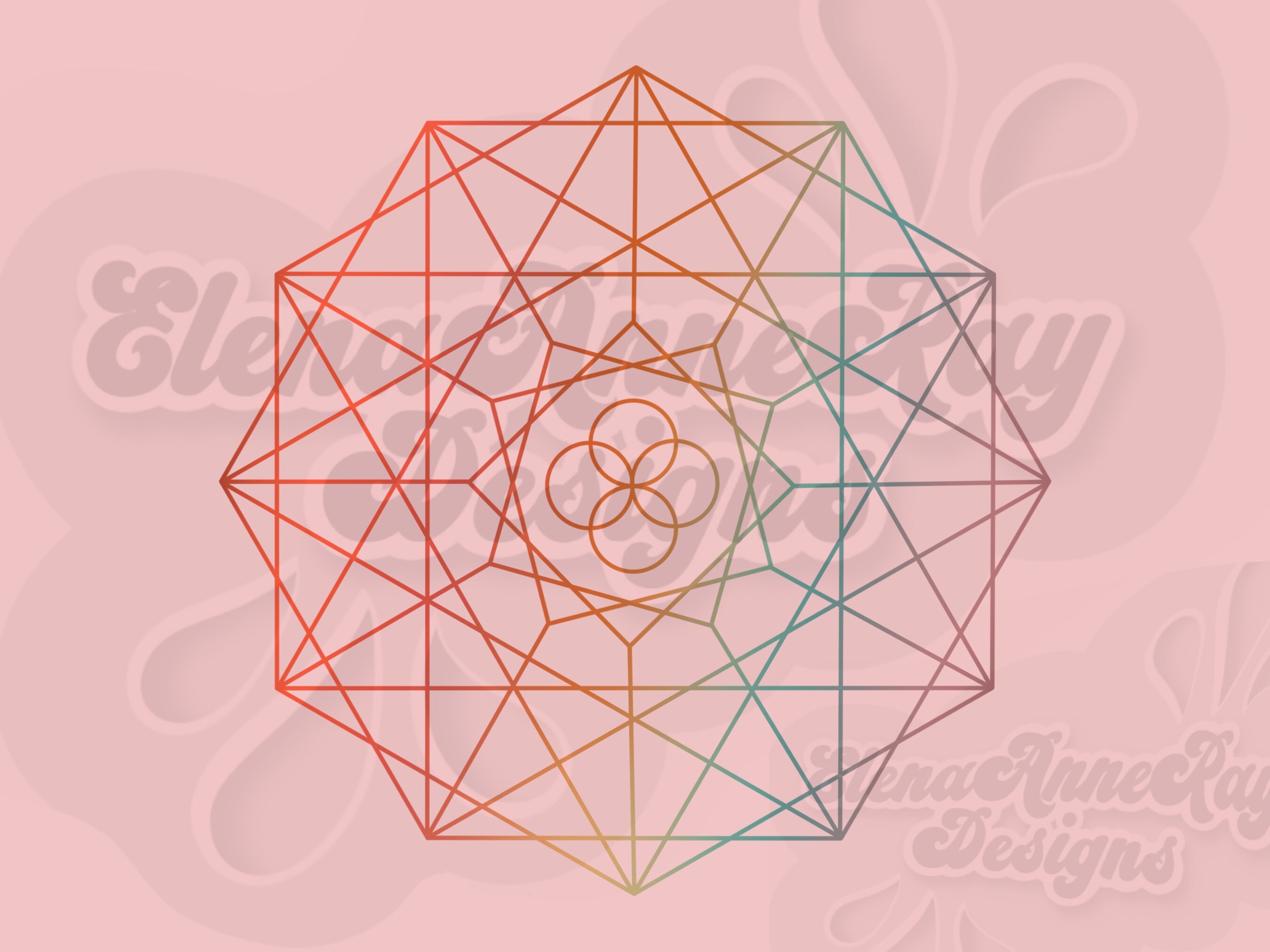 Procreate Stamps Sacred Geometry Geometric Shapes Shape - Etsy