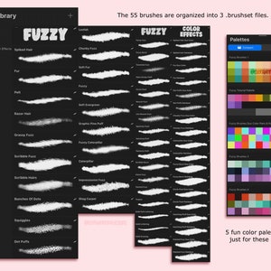 Fuzzy Procreate Fur Brushes, Realistic Animal Hair Texture Brushes for Ipad, & a Fun Digital Art ...