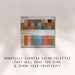Retro Color Palette Set Boho Procreate Color Palette - Etsy