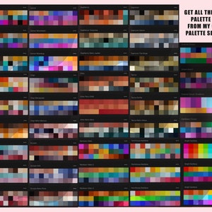 Procreate Color Palette Bundle With Hundreds of Palettes & Thousands of ...