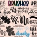 103 Procreate Lettering Brushes, Procreate Beginner Kit, Glitter Brush ...