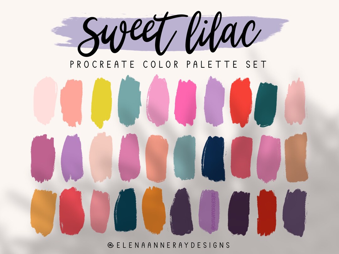 Spring Procreate Color Palette Bundle Etsy