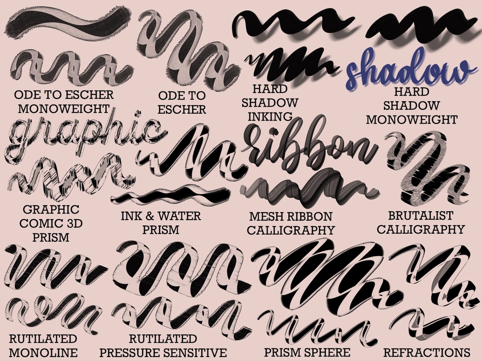 Procreate Brushes 3D Procreate Brush Shadow Brush - Etsy