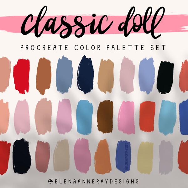 Barbie Color Palette - Etsy