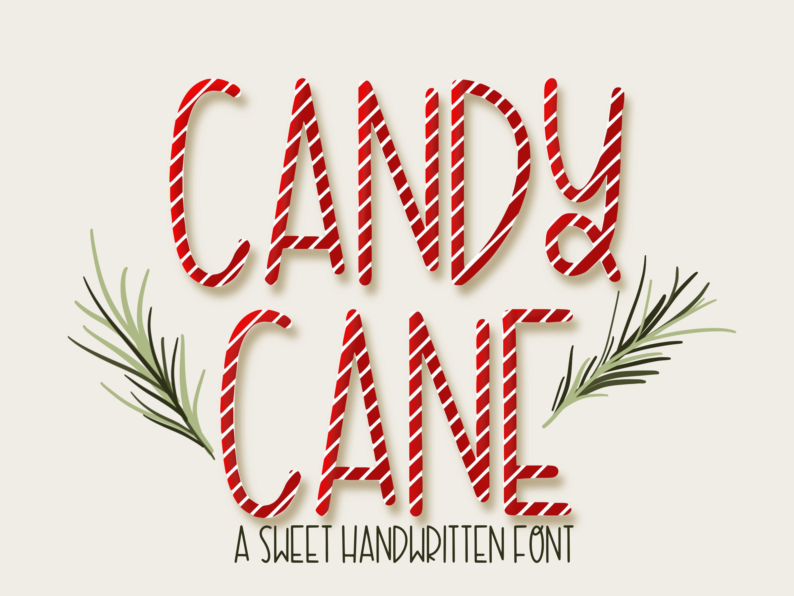 Holiday Font Bundle: Handwritten Lettering, Christmas Decor (TTF, OTF ...