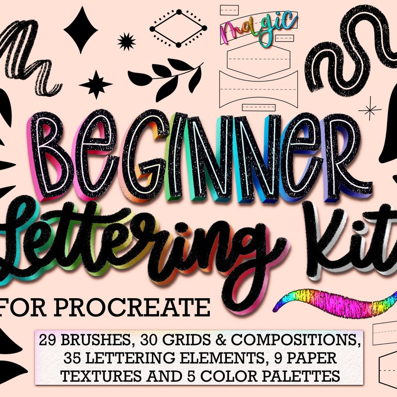 Beginner Glitter Kit - Etsy