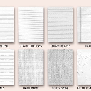 Procreate Paper Brushes | Grid Paper Procreate Texture | Canvas ...