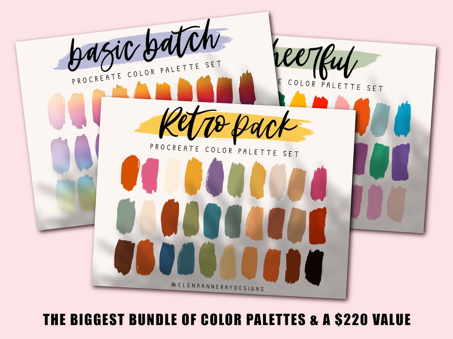 Procreate Color Palette Bundle With Hundreds of Palettes & Thousands of ...