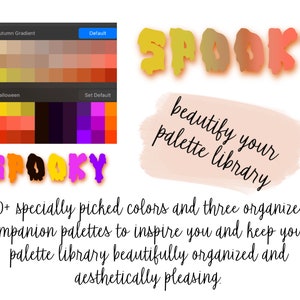 2 Procreate Color Palettes | Gradient Procreate Color Palette | Fall ...