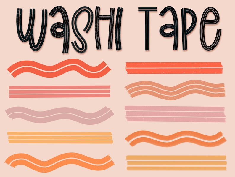 Multi Line Procreate Brushes Procreate Set Procreate Etsy