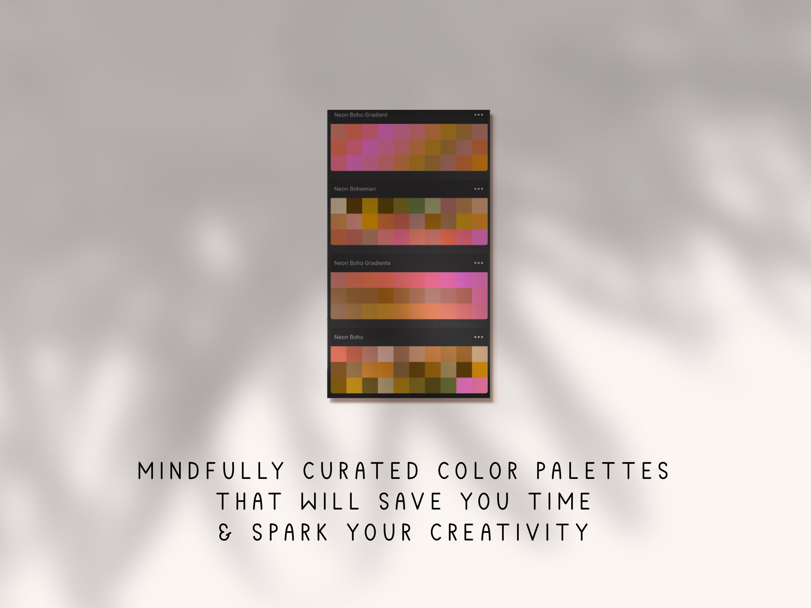 4 Procreate Color Palettes Gradient Procreate Color Palette - Etsy ...