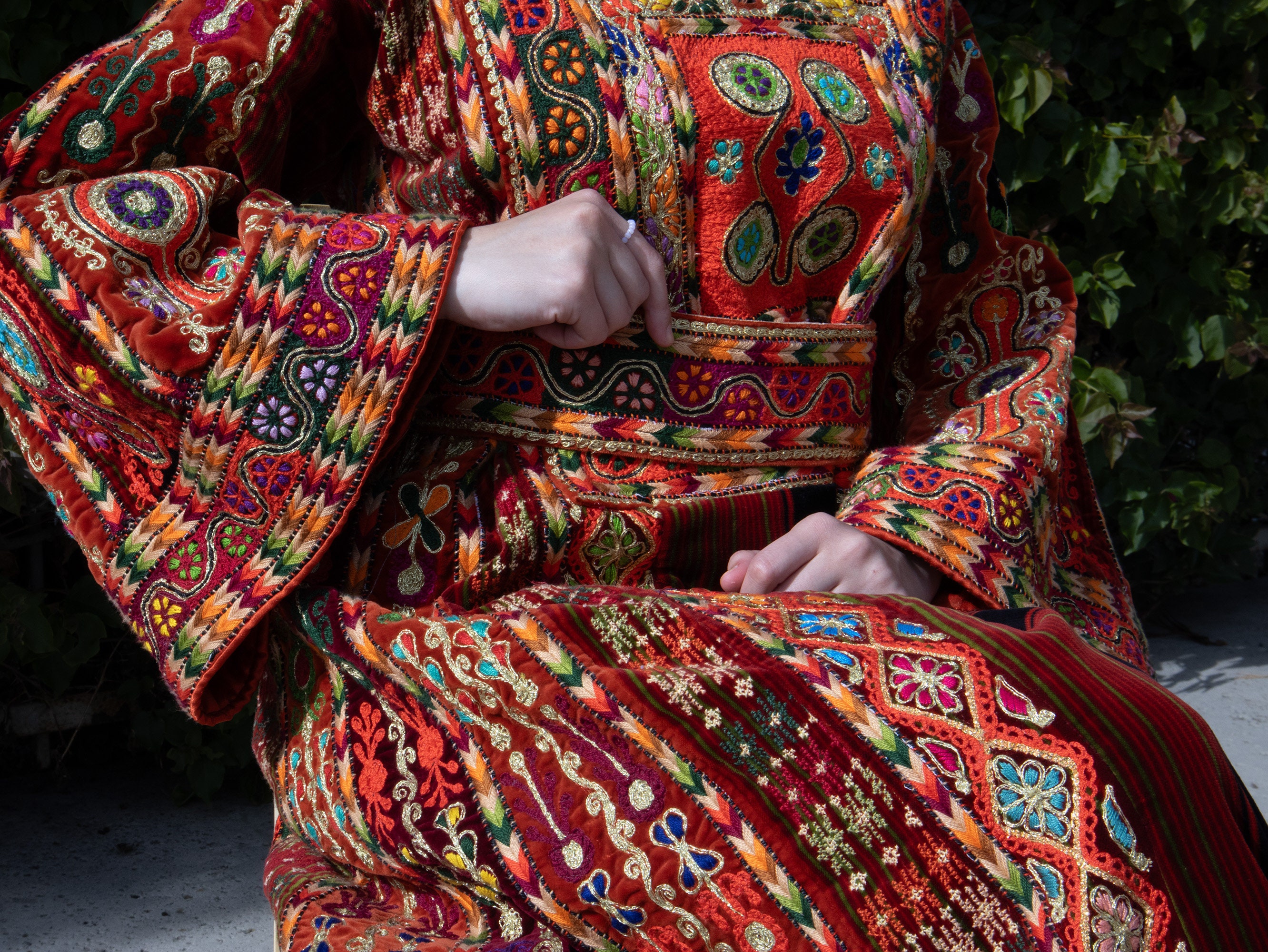 Unique Traditional Palestinain Thob Palestinian Wedding Handmade ...