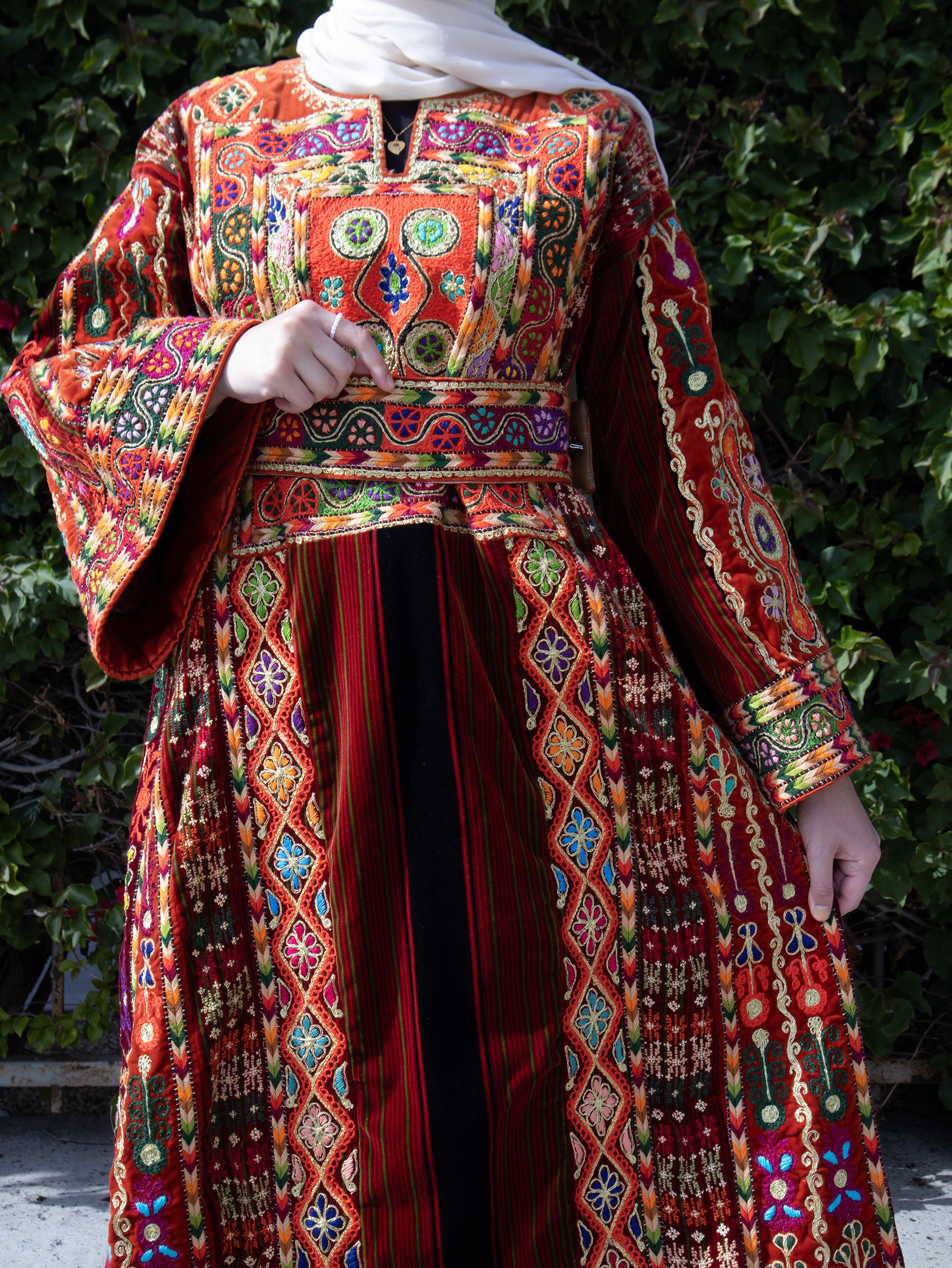 Unique Traditional Palestinain Thob Palestinian Wedding Handmade ...