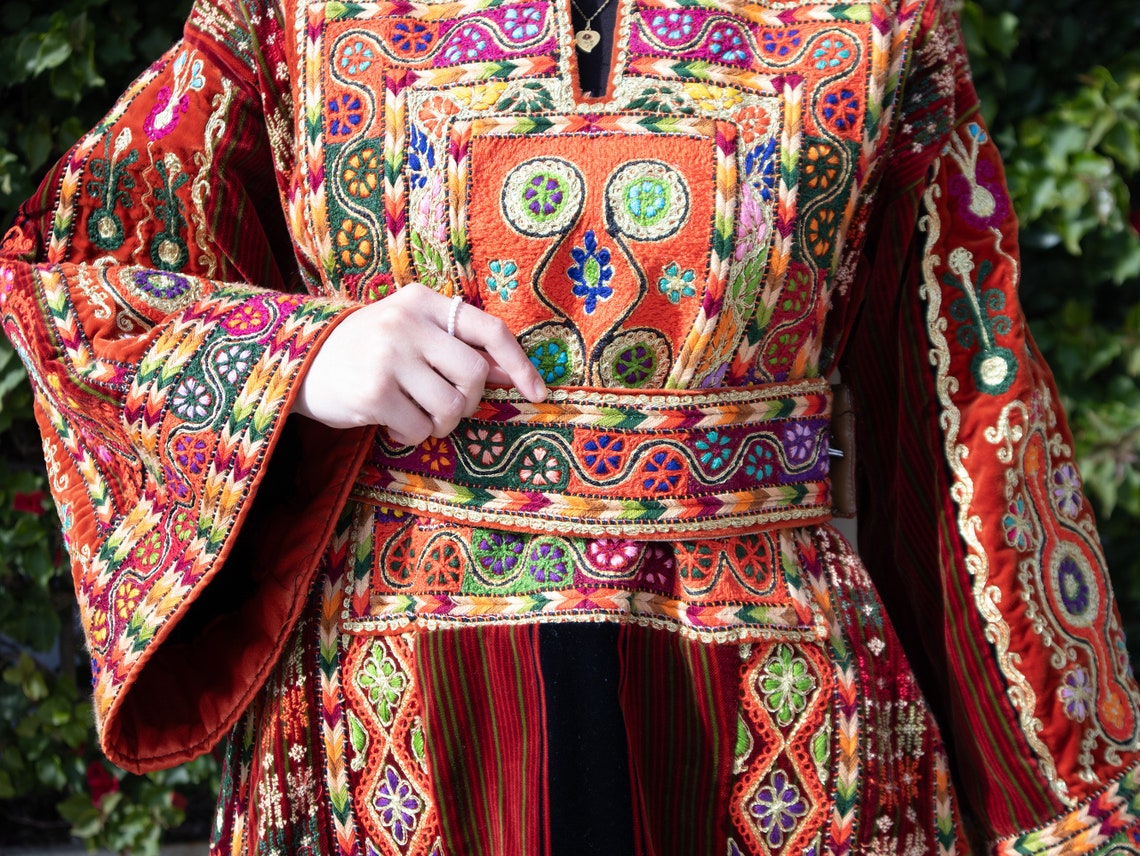 Unique Traditional Palestinain Thob Palestinian Wedding Handmade ...