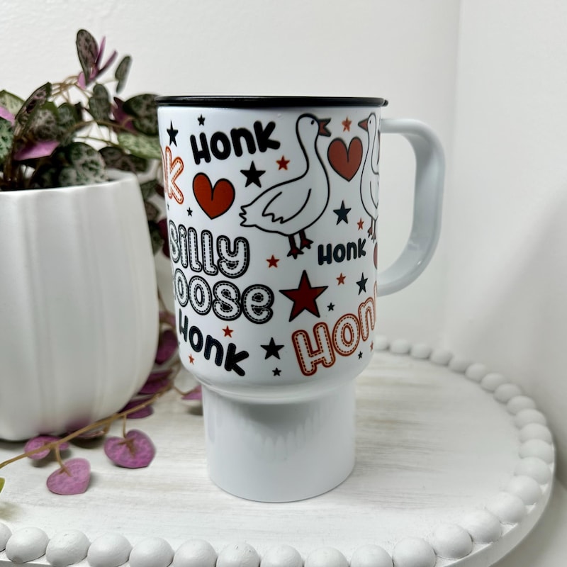Goose Coffee Travel Mug - Etsy UK