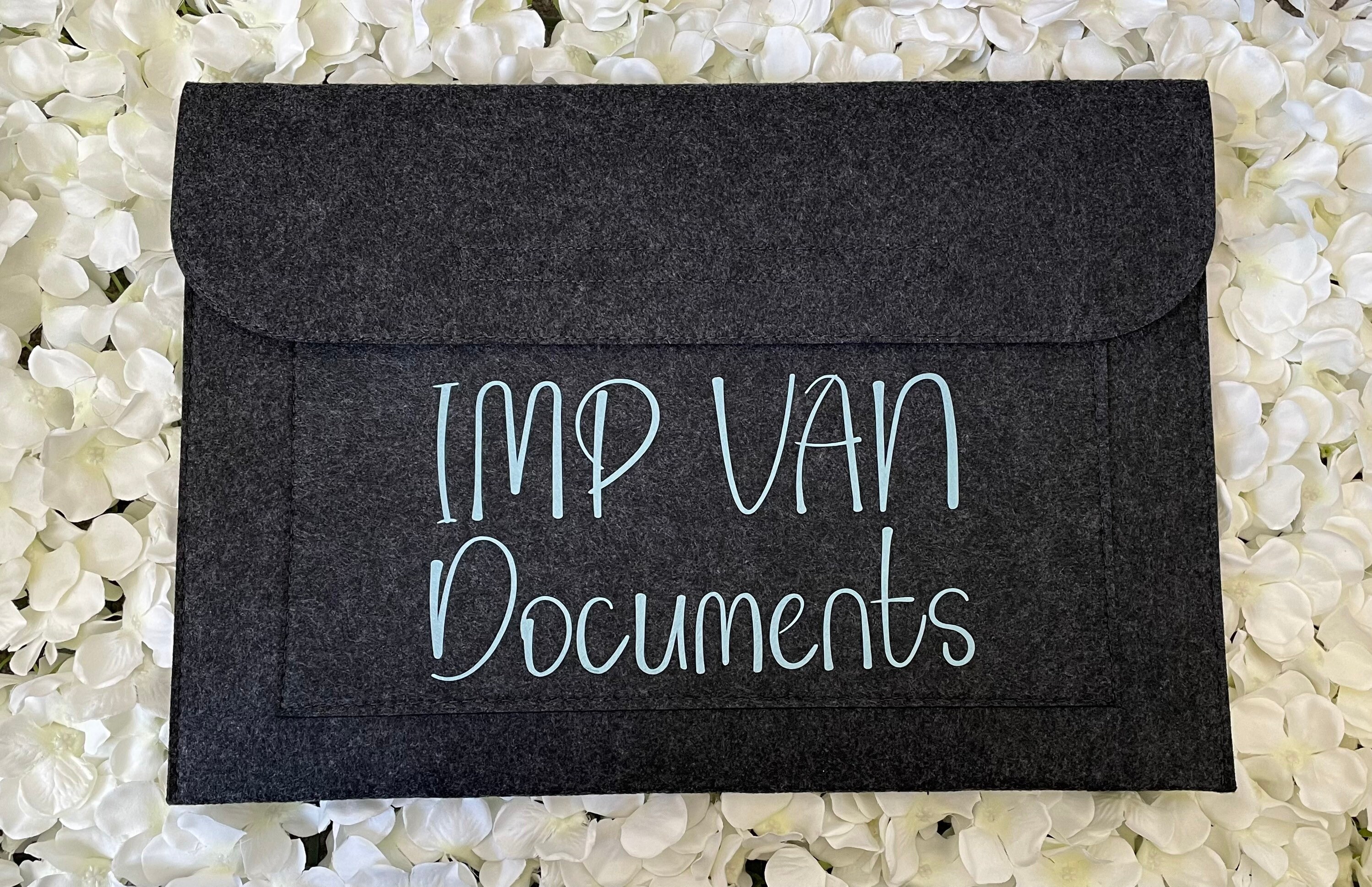 Personalised Car Documents Folder Car Paperwork Organiser - Etsy UK