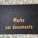 Personalised Car Documents Folder, Car Paperwork Organiser, Felt Folder ...