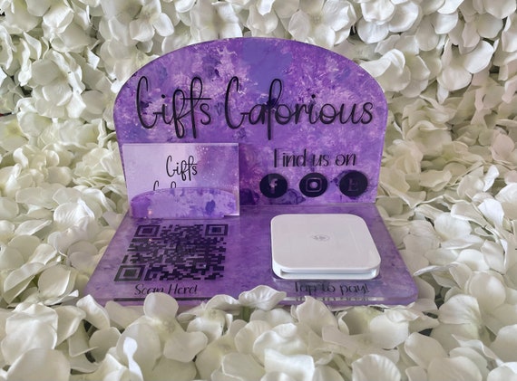 Personalised Card Reader Holder Small Business Pos Craft - Etsy