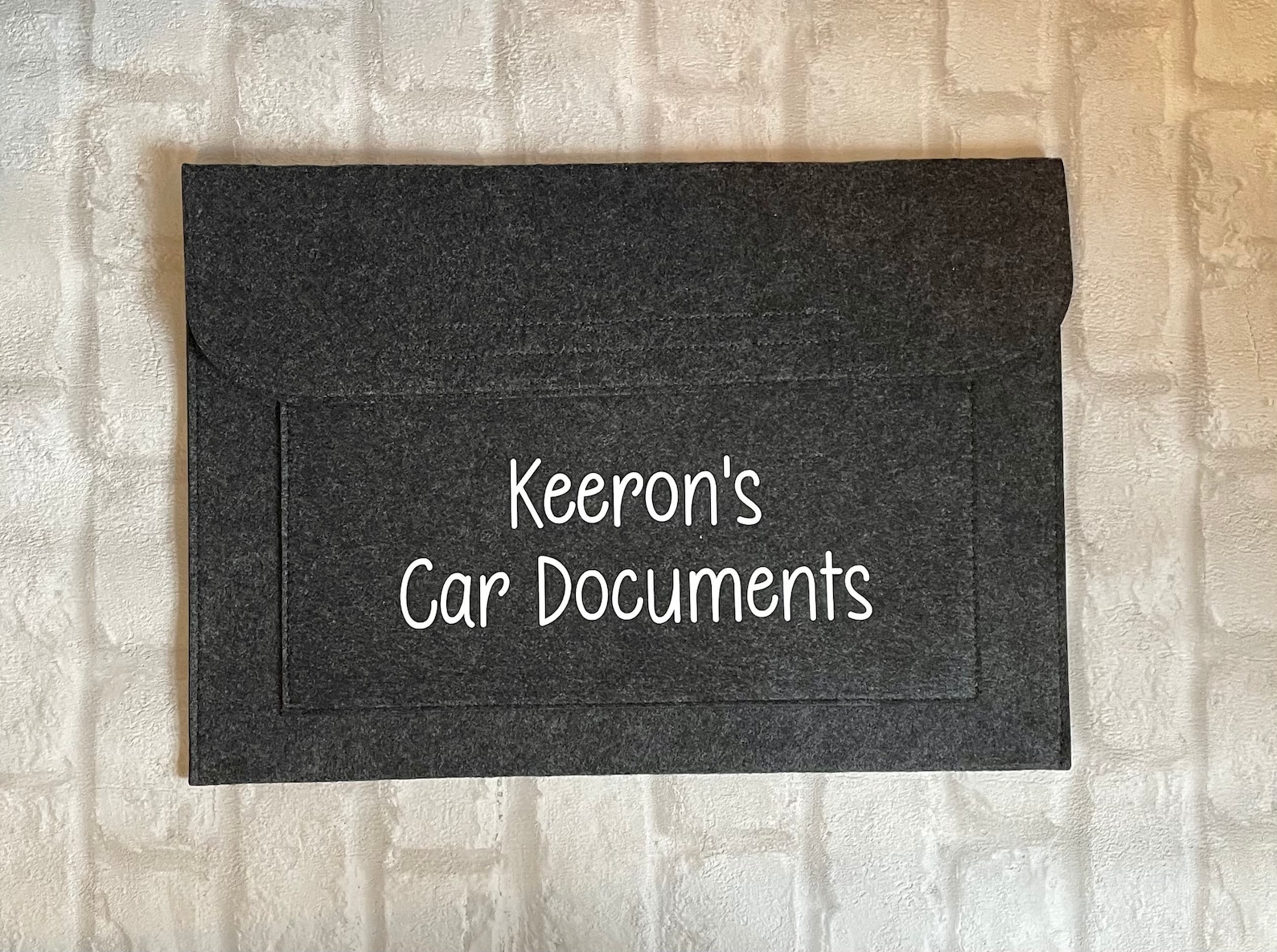 Personalised Car Documents Folder Car Paperwork Organiser - Etsy UK