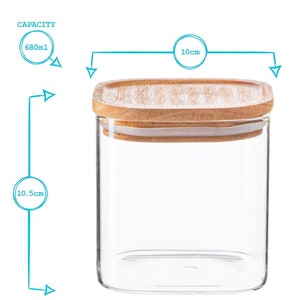 Personalised Gingerbread Man Treat Jar, Glass Storage Jar With ...