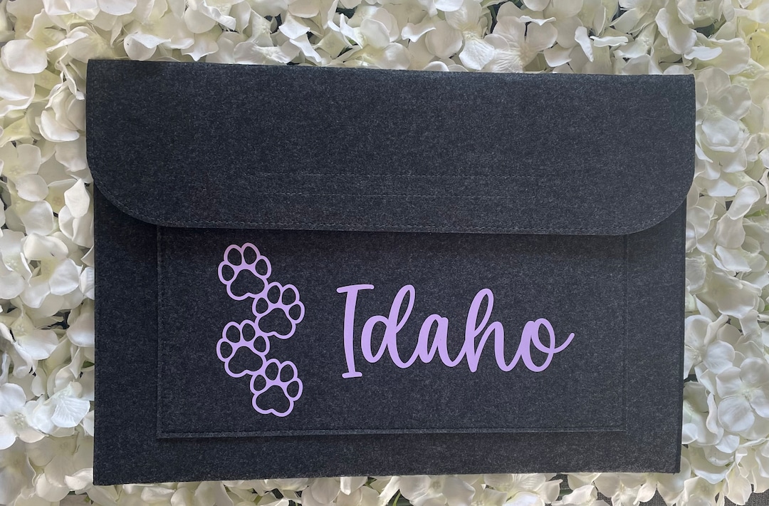 Large Personalised Document Folder for Dogs, Pet Paperwork Folder ...