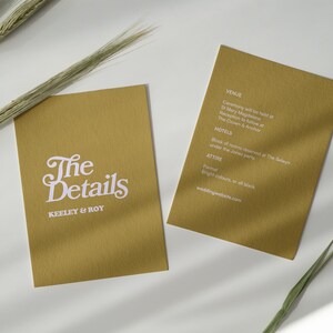 Funky Wedding Invite | Bold Wedding Invite | Colourful Wedding ...