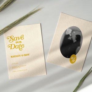 Funky Wedding Invite | Bold Wedding Invite | Colourful Wedding ...