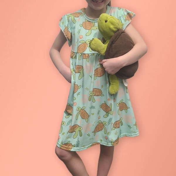 Turtle Dress - Etsy