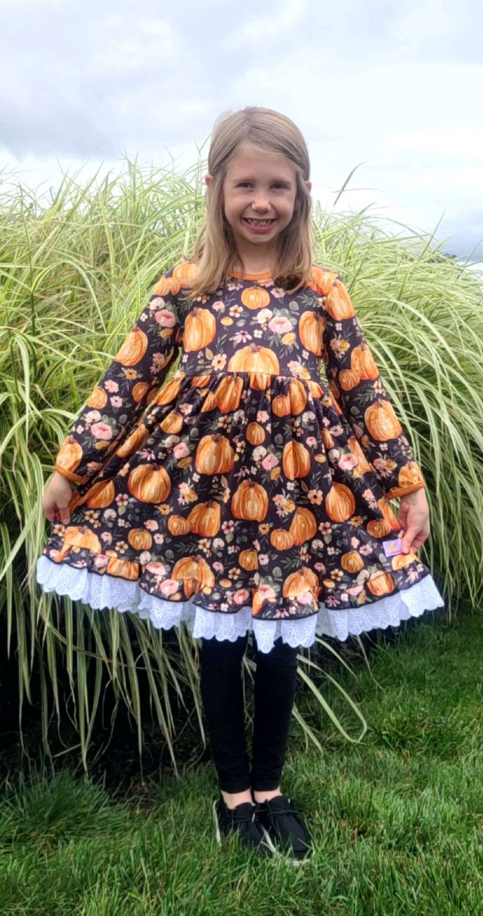 Pumpkin Patch Twirl Dress - Etsy